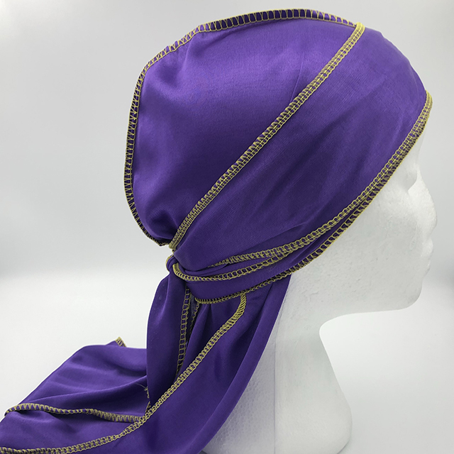 Polyester Solid Durag Purple - Vickkybeauty - a world class ...